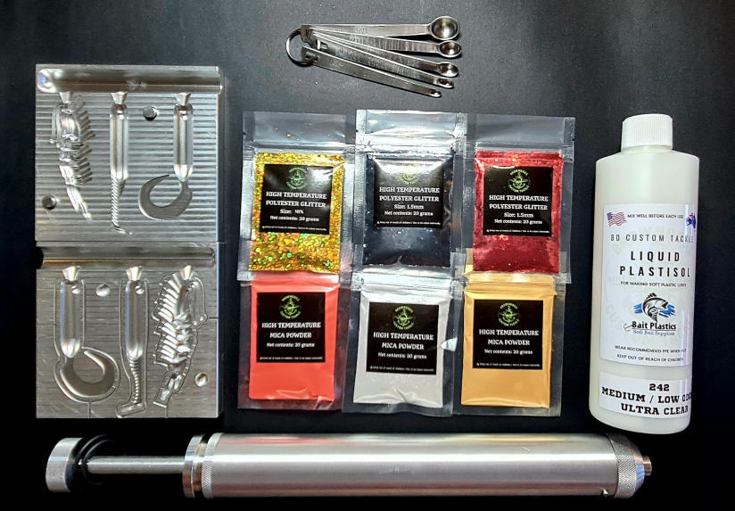 Soft Plastic Starter Kit (with no plastisol) – Browndog's CustomTackle